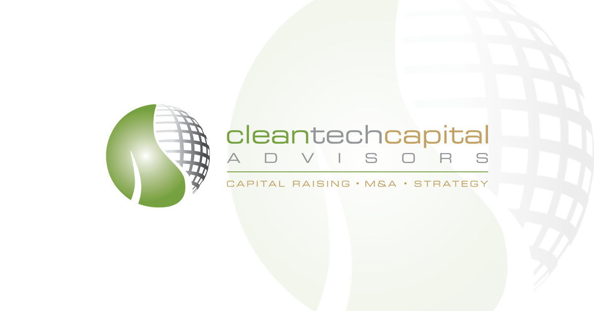 CleanTech Capital Advisors - Dedicated to CleanTech & ClimateTech